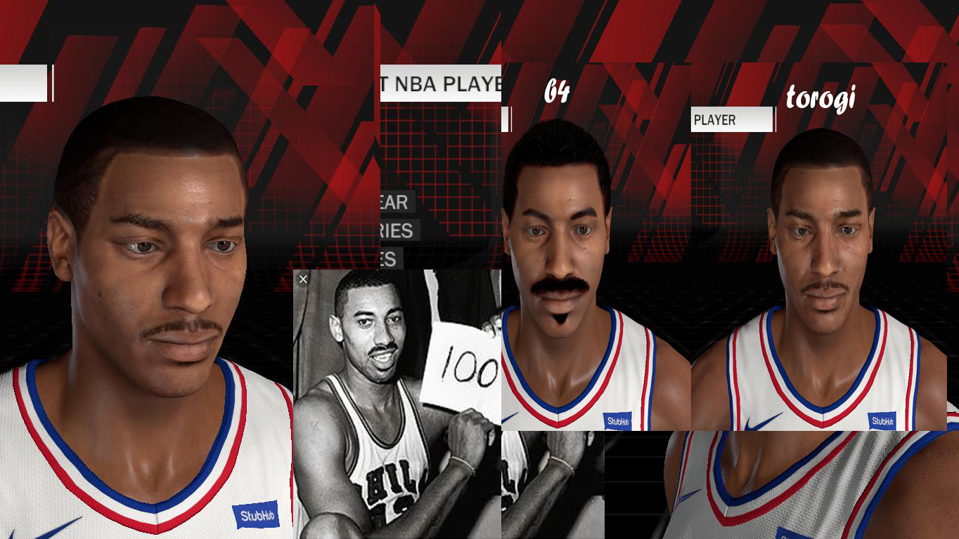 NLSC Forum • Downloads - 1962 Wilt Chamberlain Face